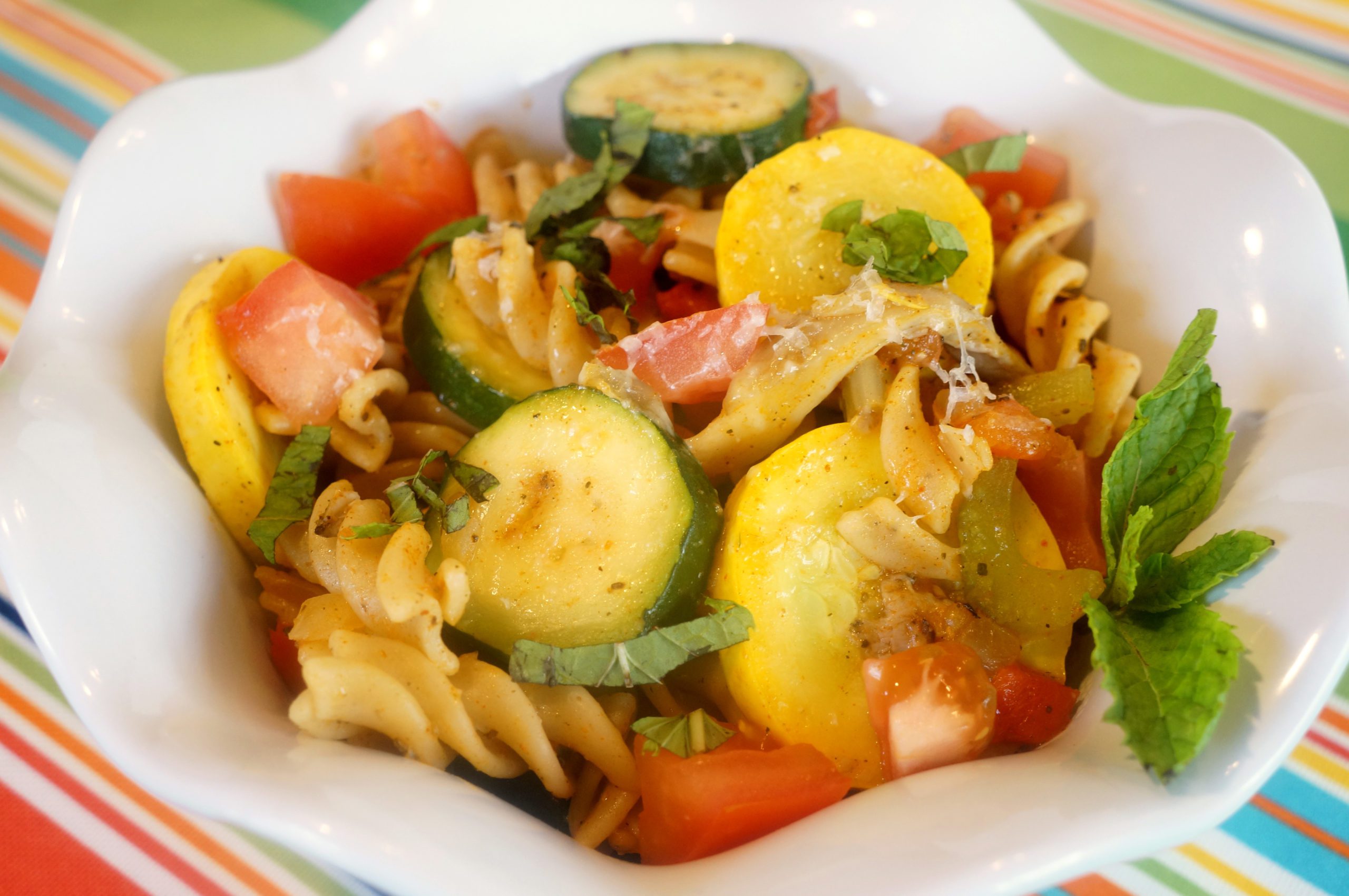 Creole Pasta Primavera - Meatless Monday