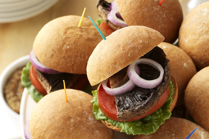 Mini Mushroom Sliders - Meatless Monday
