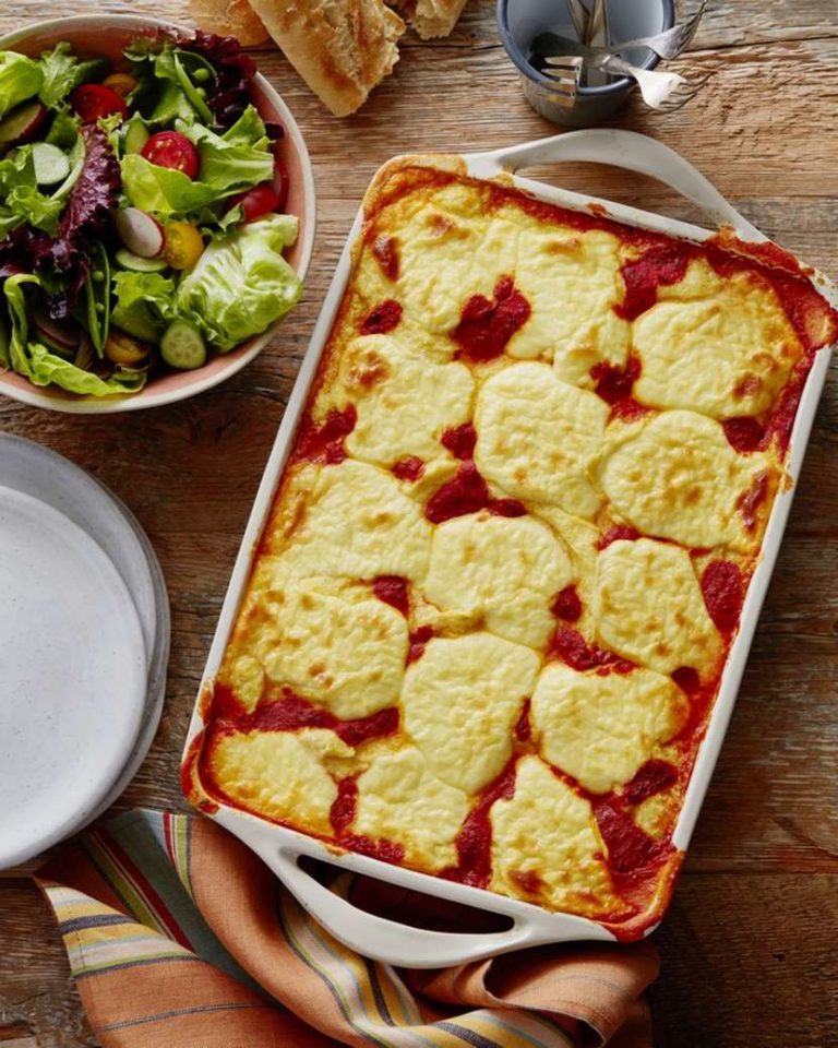 Polenta Lasagna - Meatless Monday