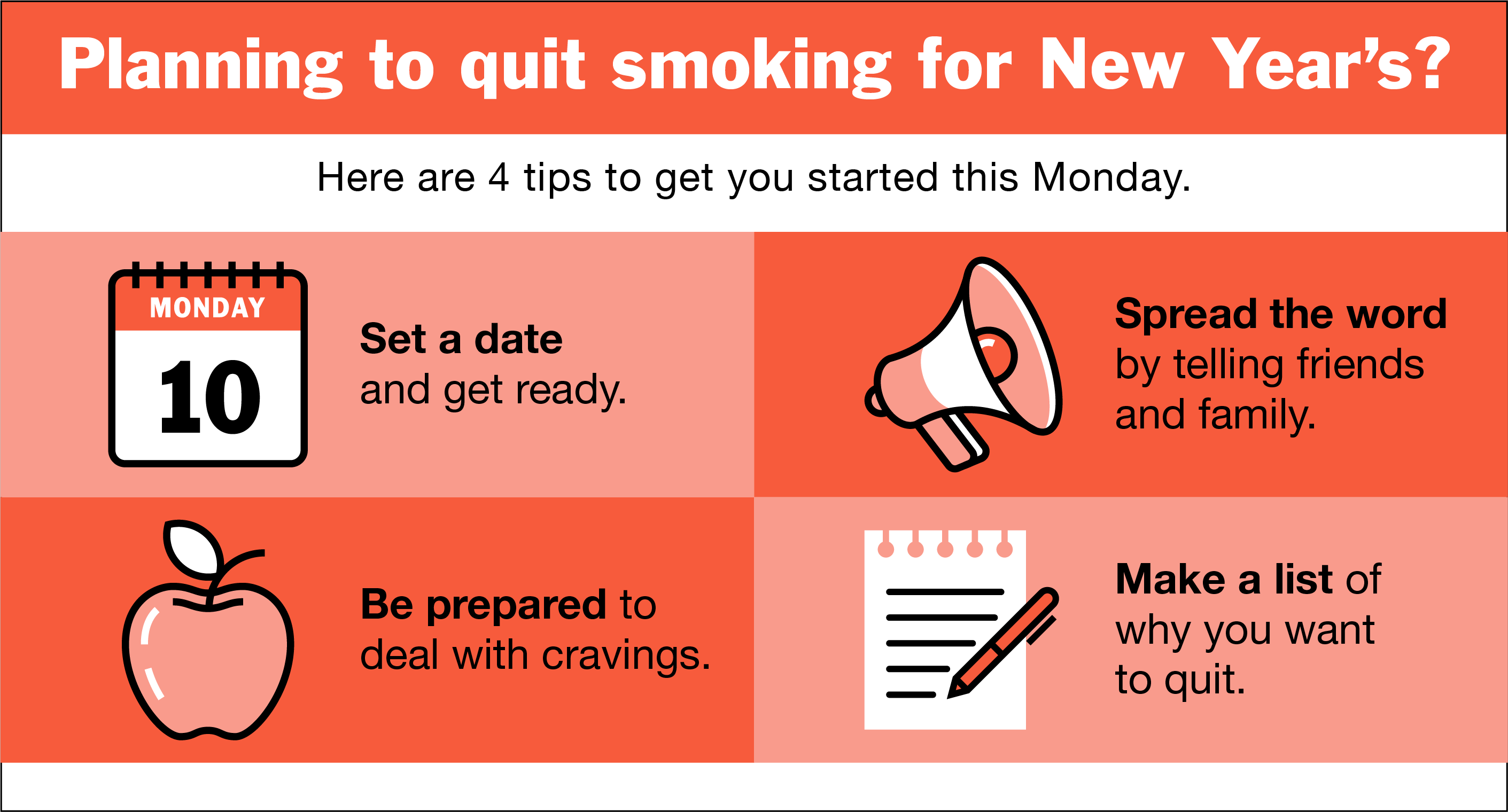 4 Tips to Get Started on Your Plan to Quit Smoking this Monday - The ... 4 Tips to Get Started on Your Plan to Quit Smoking this Monday - The ...