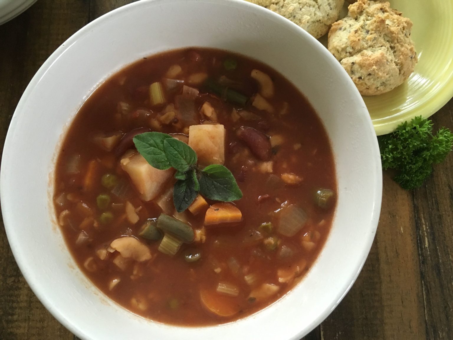 Hearty Italian Minestrone - Meatless Monday