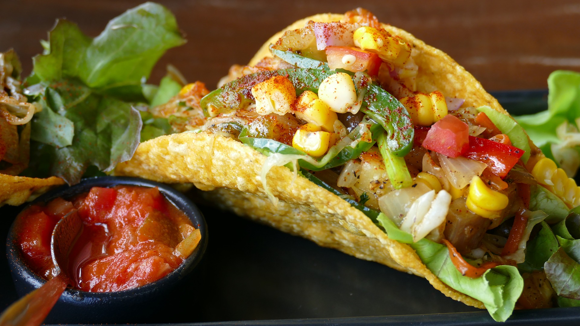 Pinto Bean Tacos with Sautéed Veggies - Meatless Monday