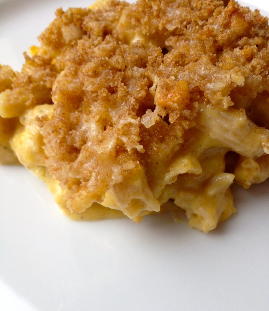 Pumpkin Macaroni & Cheese - Meatless Monday