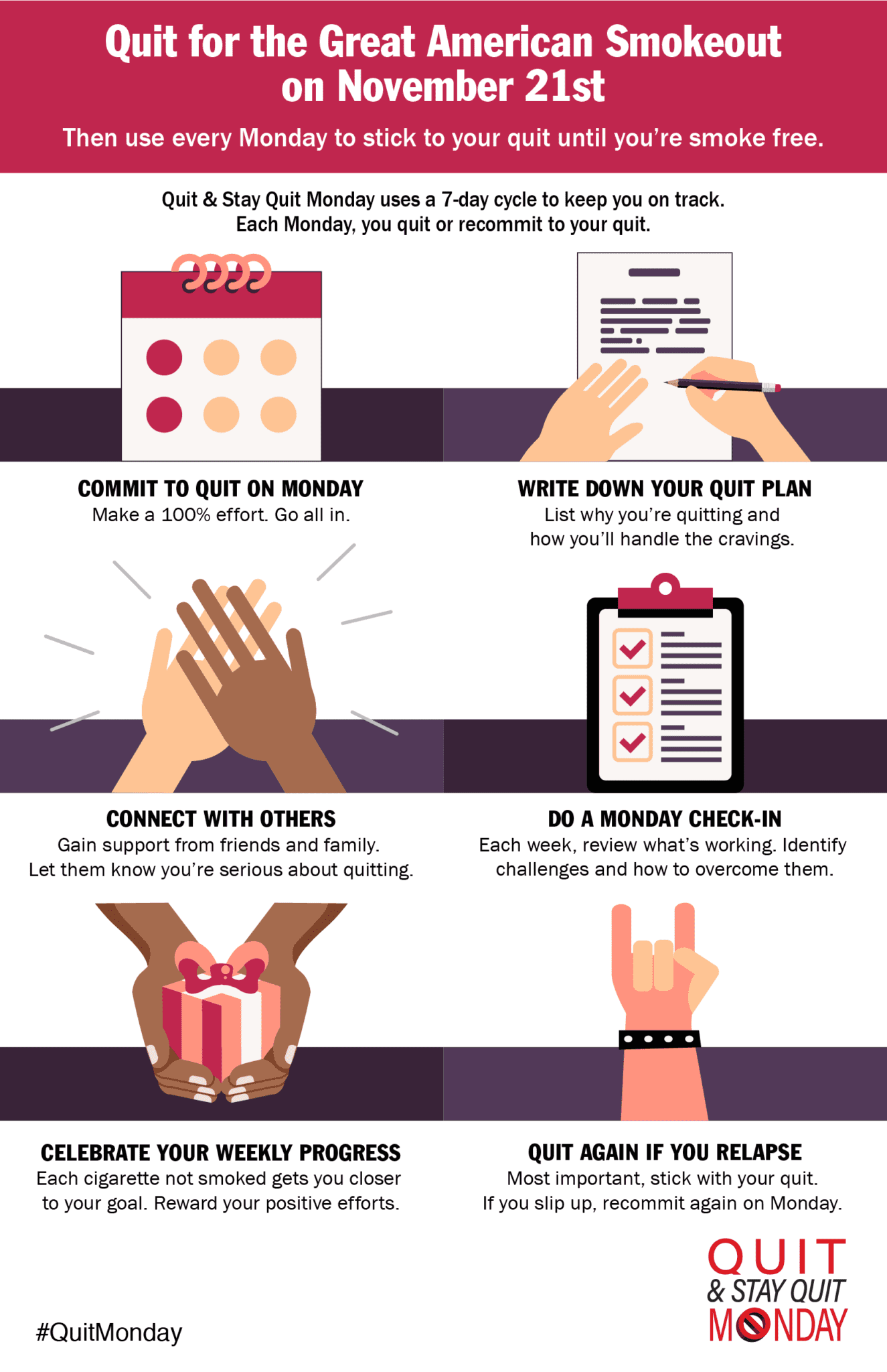 Quit Smoking with The Great American Smokeout and Stay Quit with ...