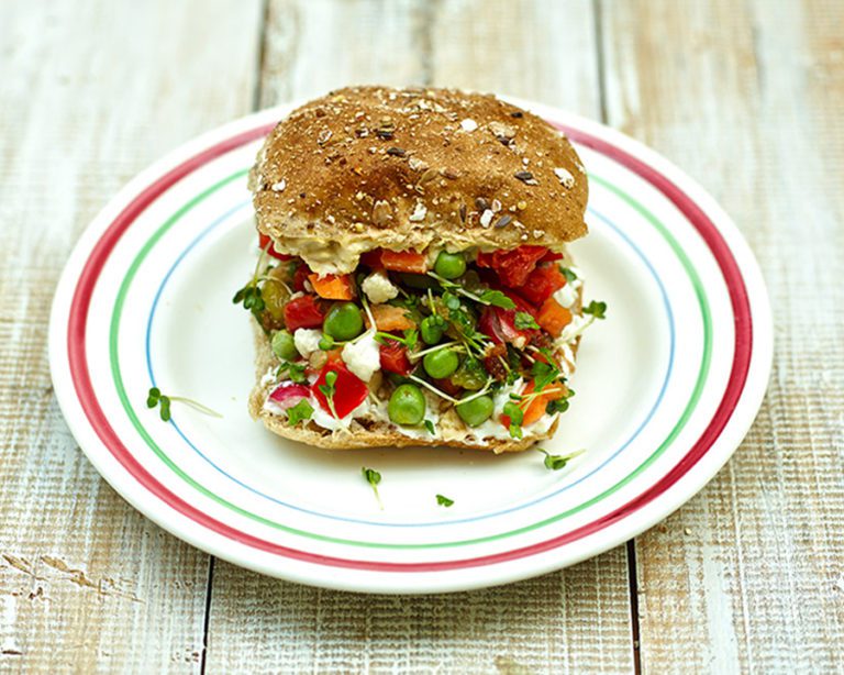 Squash It Sandwich - Meatless Monday
