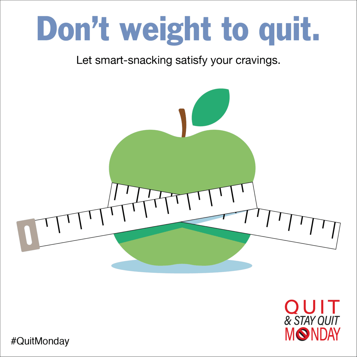 Managing weight when you quit smoking