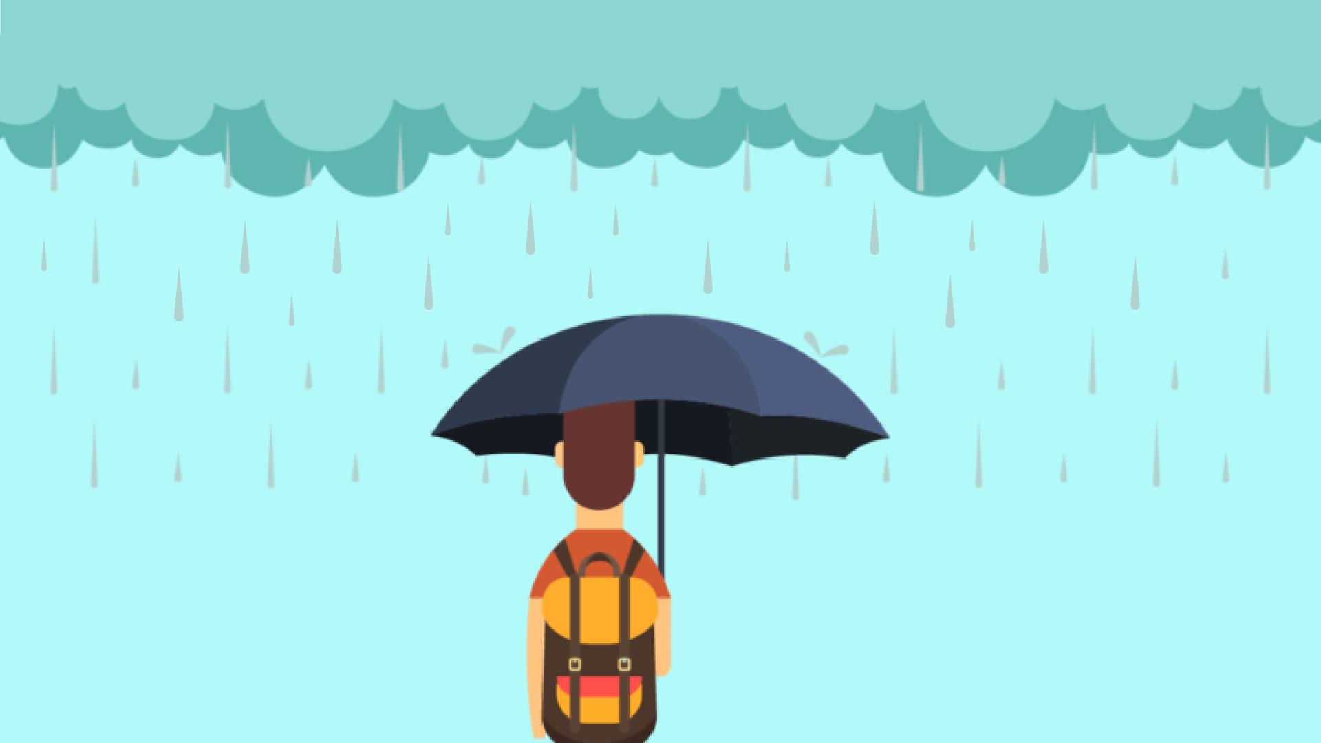 DeStress Monday at School - Deep Breathing / Listening to the Rain