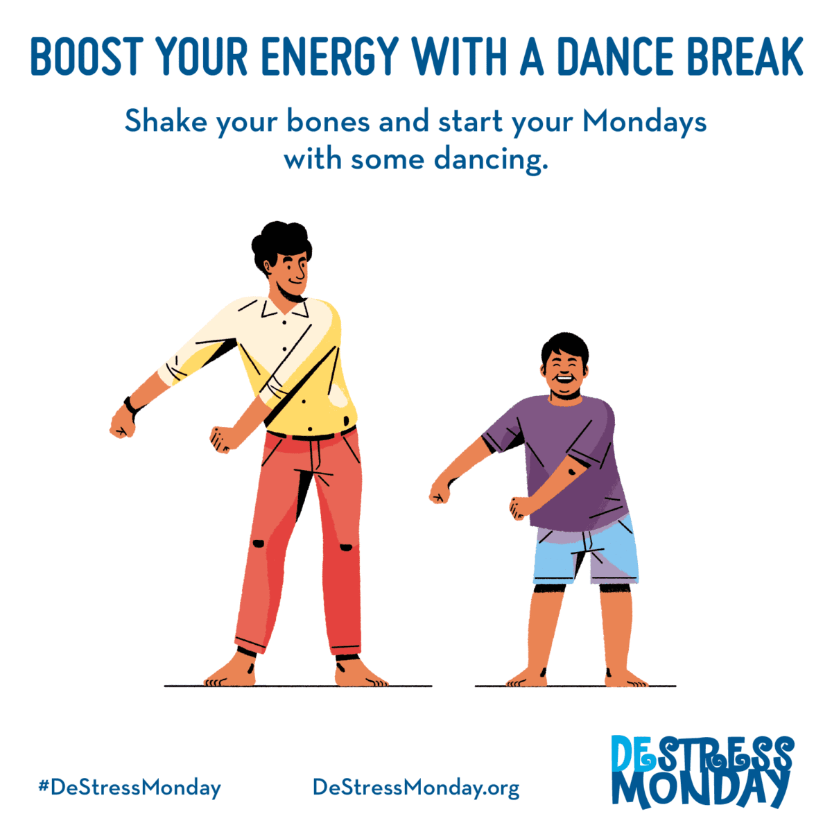DeStress Monday at School - Dance Break - The Monday Campaigns