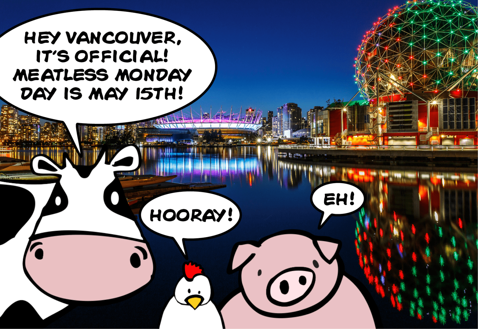Vancouver Goes Meatless Monday - The Monday Campaigns