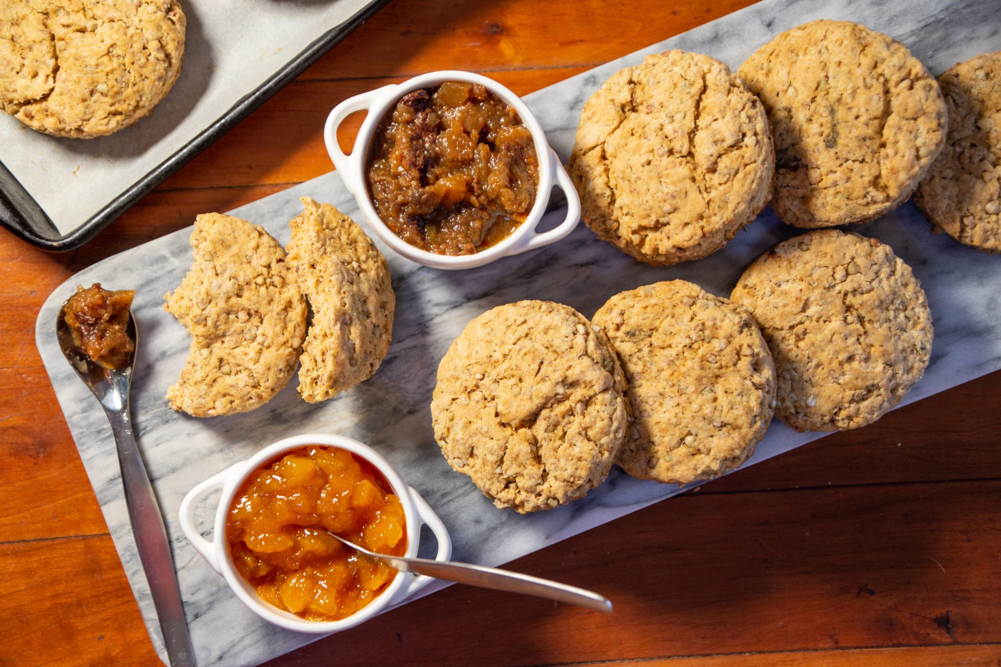 Crunchy Buckwheat Biscuits - Meatless Monday