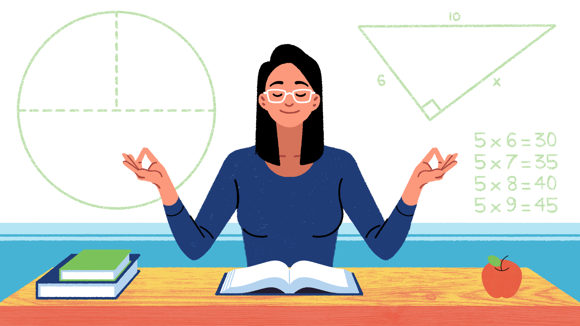 Stressed Teacher Clipart