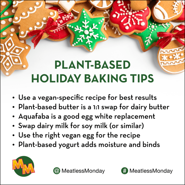 12 Holiday Recipes That Make Plant-Based Baking Easy - Meatless Monday