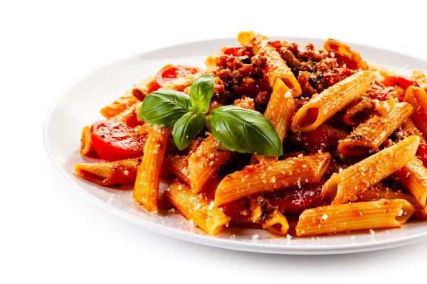 Protein Packed Pasta Marinara - Meatless Monday