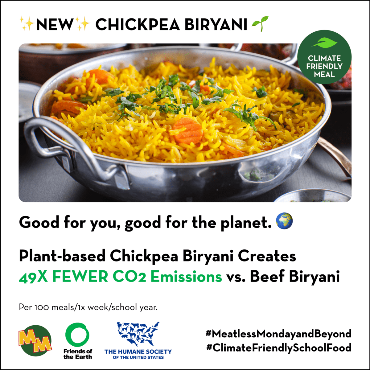 Chickpea Biryani - The Monday Campaigns