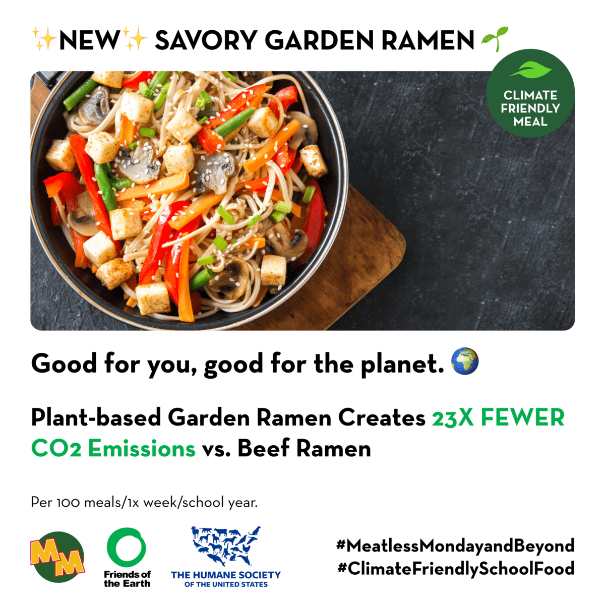 Savory Garden Ramen - The Monday Campaigns