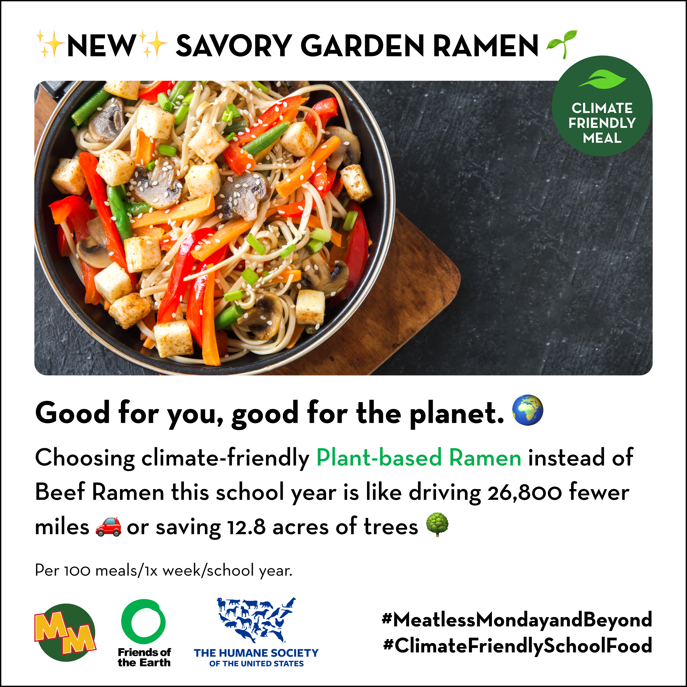 Savory Garden Ramen - The Monday Campaigns